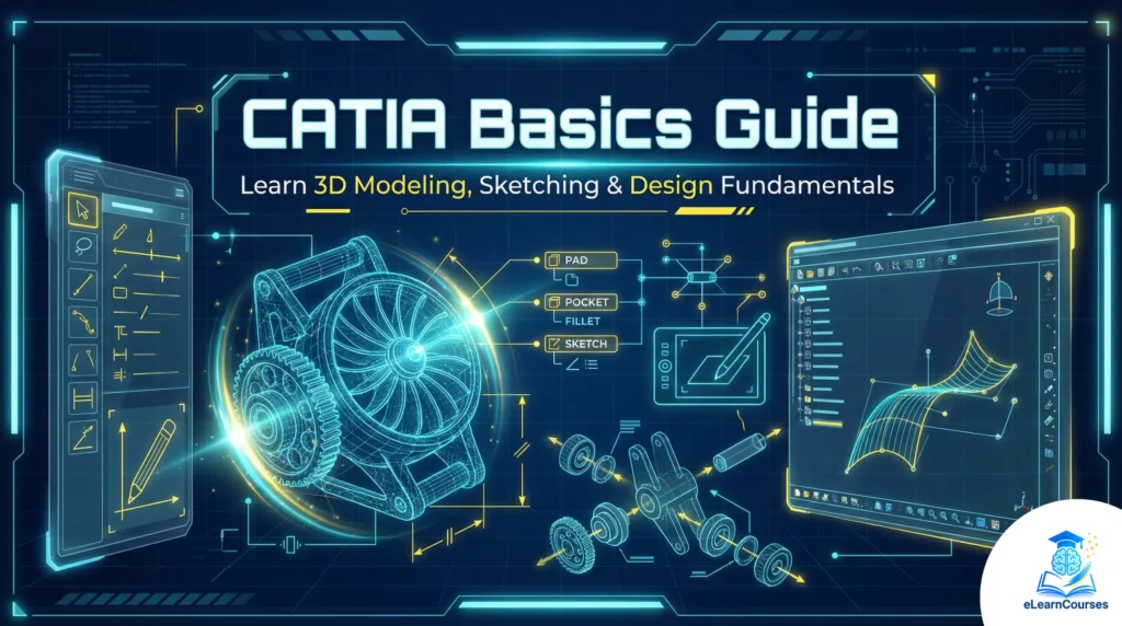CATIA Basics Guide: Master Essential 3D CAD Design Skills in 2025